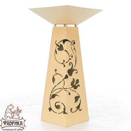 Вазон уличный для цветов из метала 690-004 артикул 690-004I цена 10 200 руб. Фабрика Ковки.